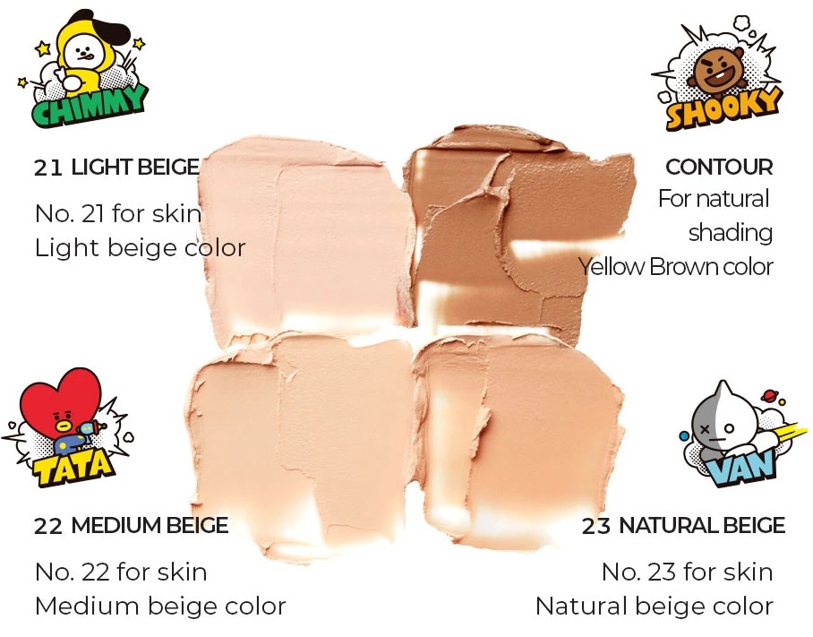 BTS - BT21 :: BT21 x VT - Art in Stick Concealer - кремообразный консилер